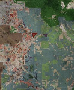 Pinal County - Rolled Aerial Map - Landiscor Real Estate Mapping