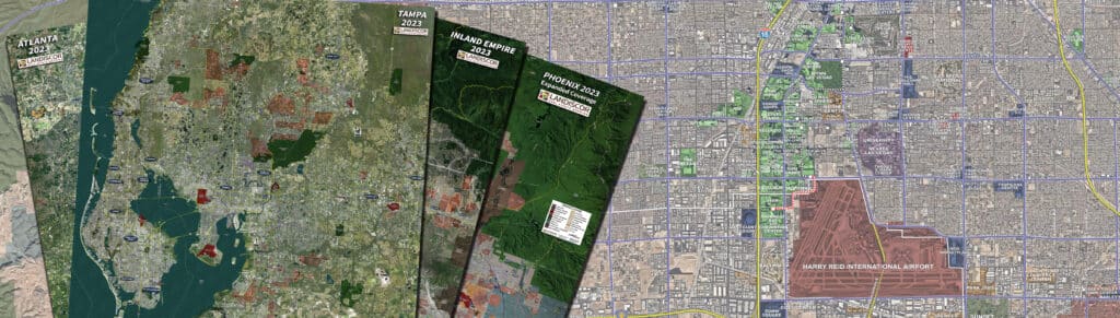 2023 Aerial Wall Mural Maps - Landiscor Real Estate Mapping